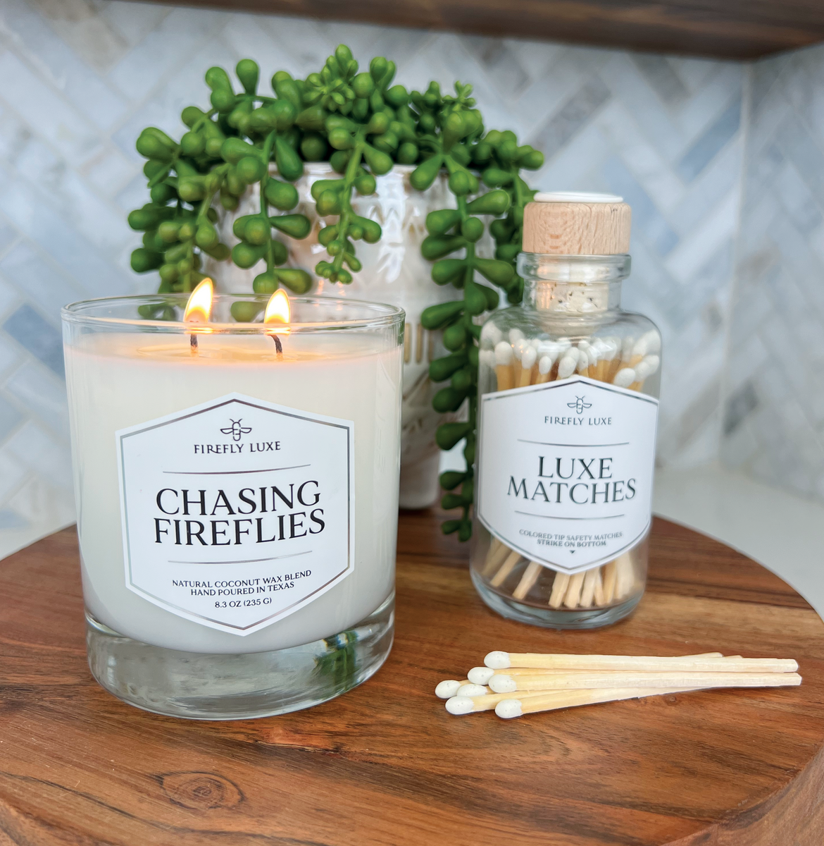Chasing Fireflies Coconut Wax Candle | Firefly Luxe